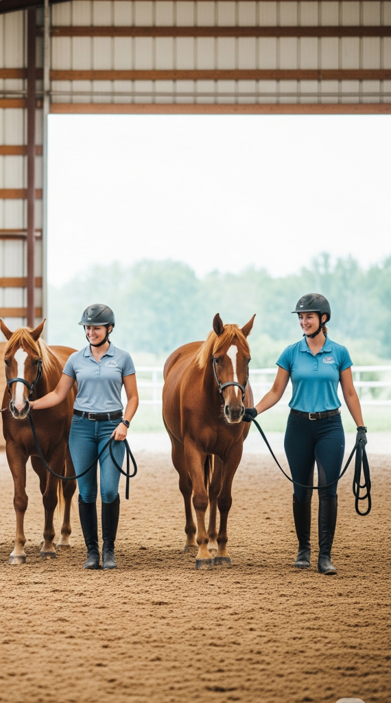 In-hand Horse Games - Horse Riding Lesson Plans & Summer Camp Curriculum